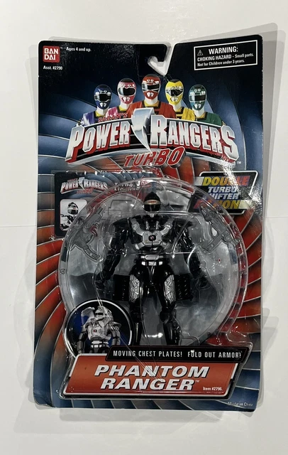 MOC POWER RANGERS Turbo Phantom Ranger 5" doppio turbo shifter azione ...