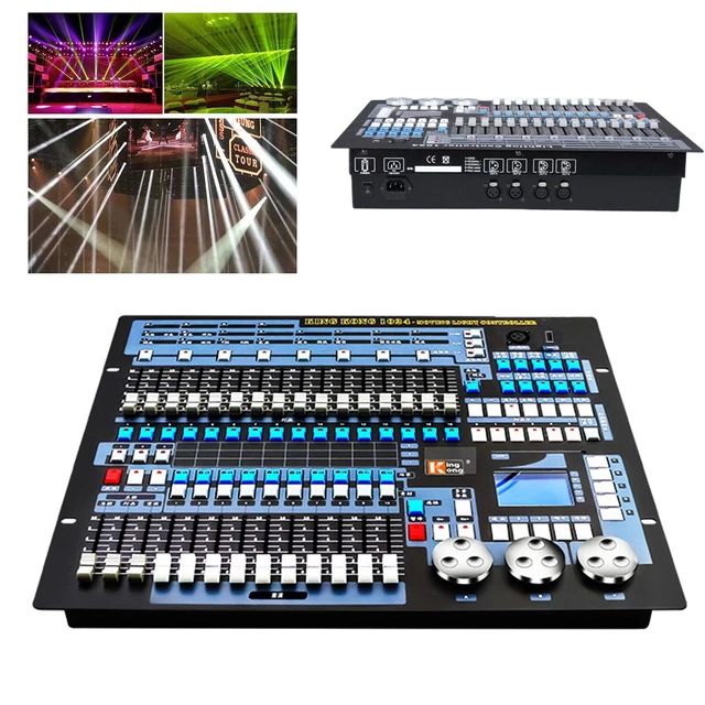 LIGHTING CONSOLE CONTROLLER Flight Case Pro DJ Control Stage 1024 DMX ...