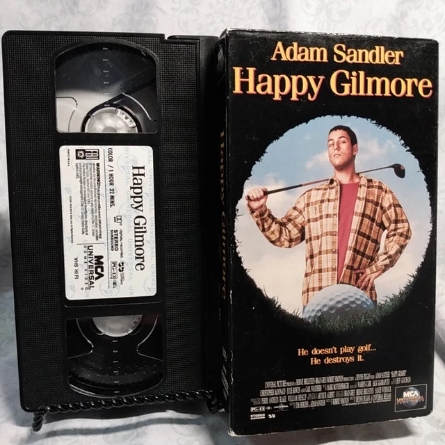 HAPPY GILMORE (VHS, 1996) SWB Combined Shipping £5.71 - PicClick UK