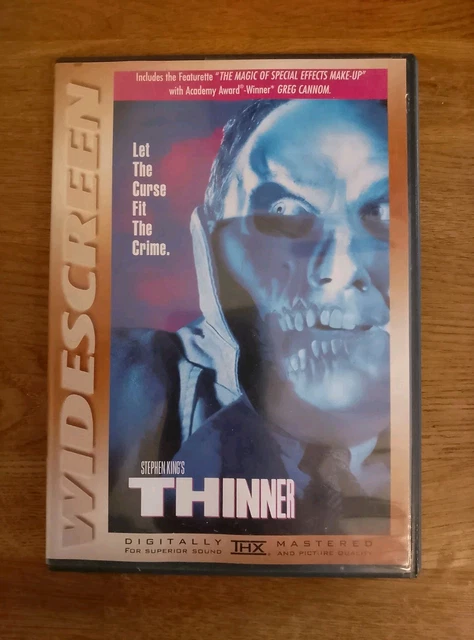 DVD - STEPHEN King Thinner Cult Horror Movie NTSC Region 1 USA Import ...