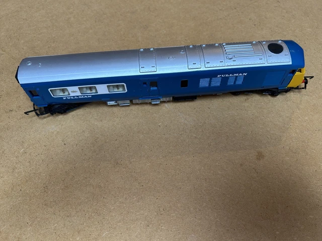 TRIANG BLUE PULLMAN, yellow nose, driven motor End Playworn £16.13 ...