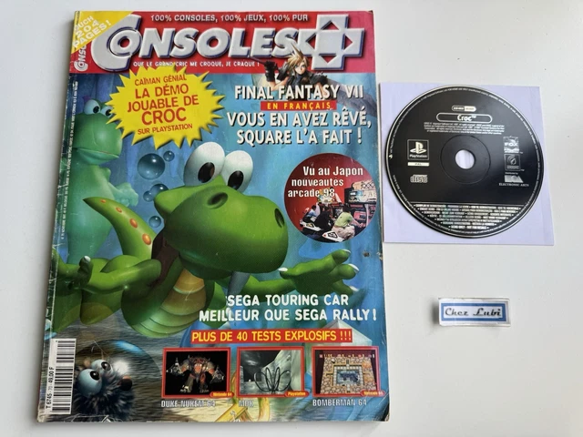 MAGAZINE - CONSOLES Plus + - 70 / 1997 - Final Fantasy VII… + Demo Croc ...
