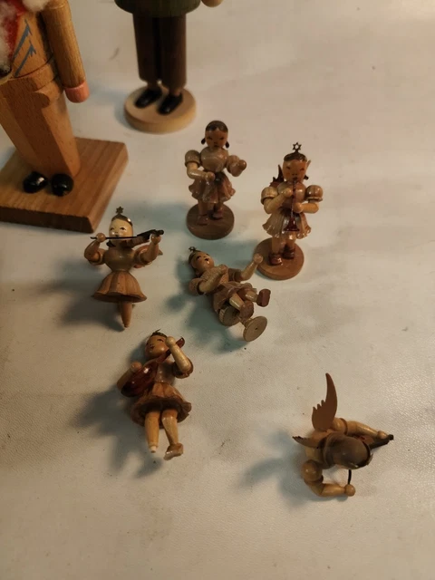 CONVOLUTÉ BRICOLEUR FUMEUR Blank Ange Arches Boîte à Musique Bergmann ...