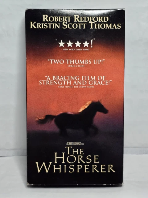 THE HORSE WHISPERER 1998 Robert Redford VHS Video Tape Touchstone £3.60 ...