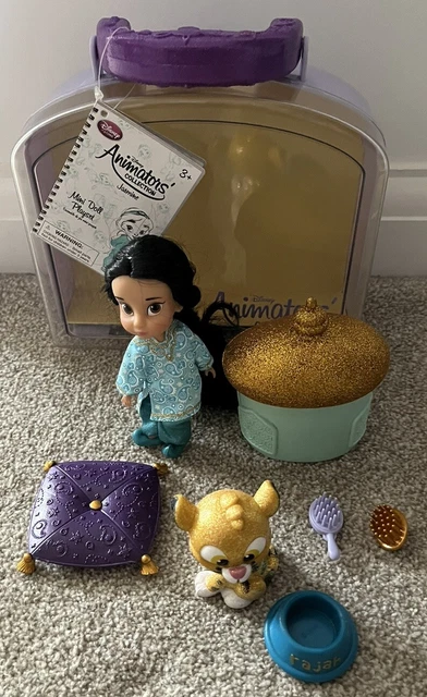 DISNEY PARKS PRINCESS Jasmine Mini Doll Playset Animators' Collection ...