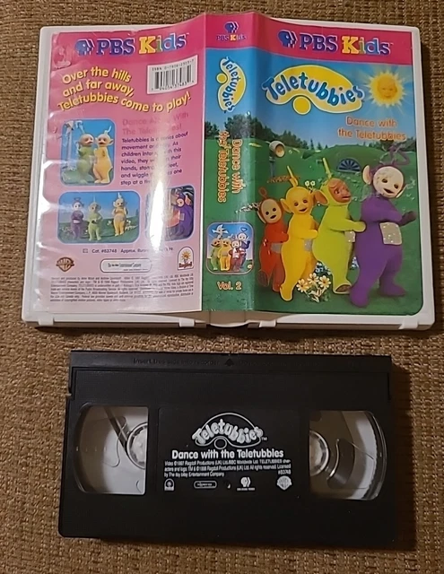 TELETUBBIES DANCE WITH The Teletubbies VHS Video Tape 1997 PBS Kids $12 ...