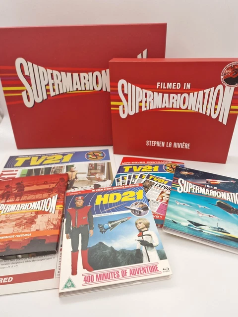 SUPERMARIONATION LIMITED COLLECTORS Blu Ray Box Set with Memorabilia £ ...
