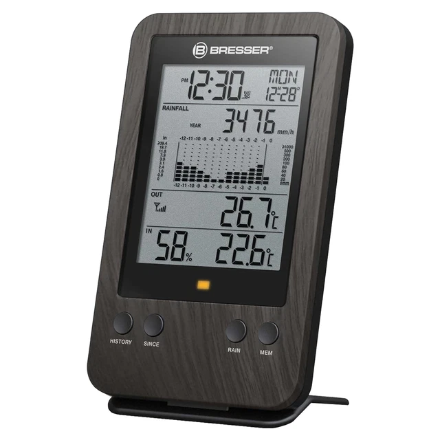 BRESSER 7002533 RAIN Gauge Wood Effect Colour Name:Wood Look $129.83 ...