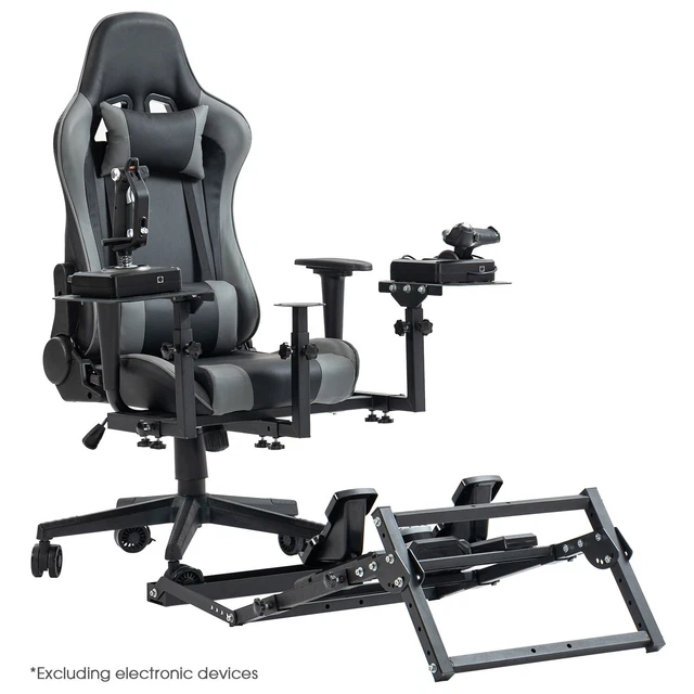 Minneer Flight Sim Cockpit And Sitz Fit Logitech X52 X56 Hotas Warthog