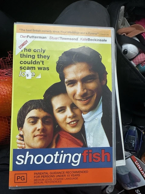SHOOTING FISH VHS (1997) Video Ezy Ex-Rental Big Box Kate Beckinsale ...