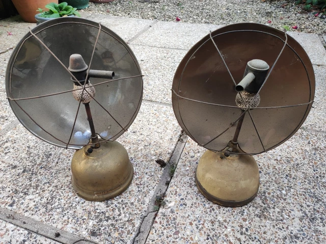 PAIR OF VINTAGE original R1 Tilley lamp radiators unrestored. £21.50 ...