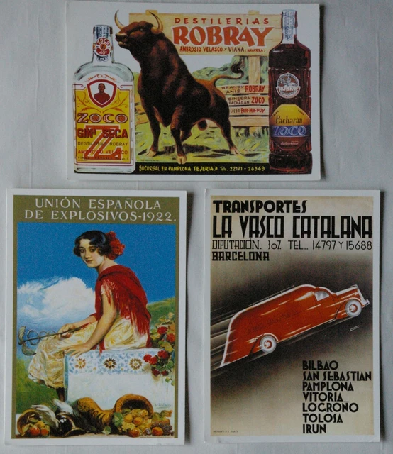 6 Cartes Postales Espagnoles De Pub N°9 N°10 Eur 5 00 Picclick Fr