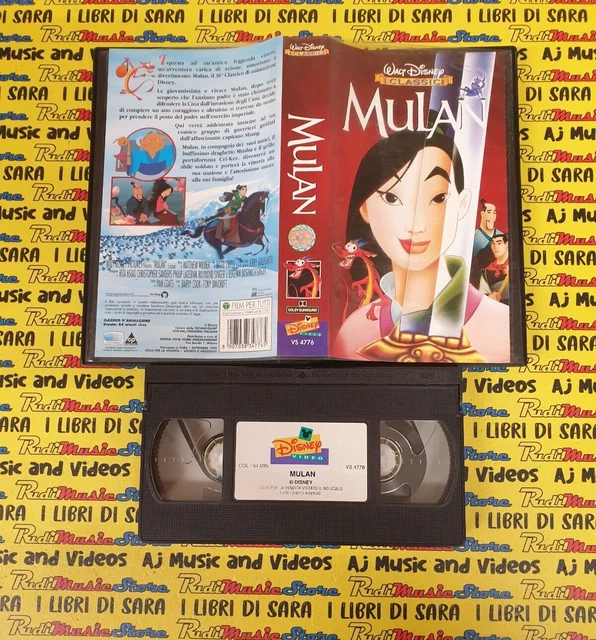 FILM*VHS MULAN ANIMAZIONE 1999 WALT DISNEY vs 4776 (F149) (9*P) EUR 2 ...
