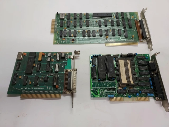 VINTAGE 8-BIT ISA expansion cards for IBM PC/XT - Set of 3 £61.57 ...