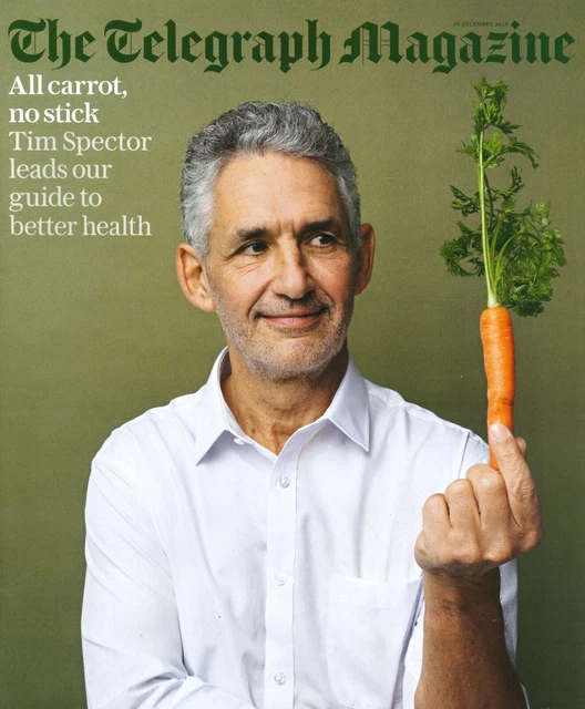 TÉLÉGRAPHE REVUE : Tim Spector, Rangan Chatterjee,Richard Madeley,30.12 ...