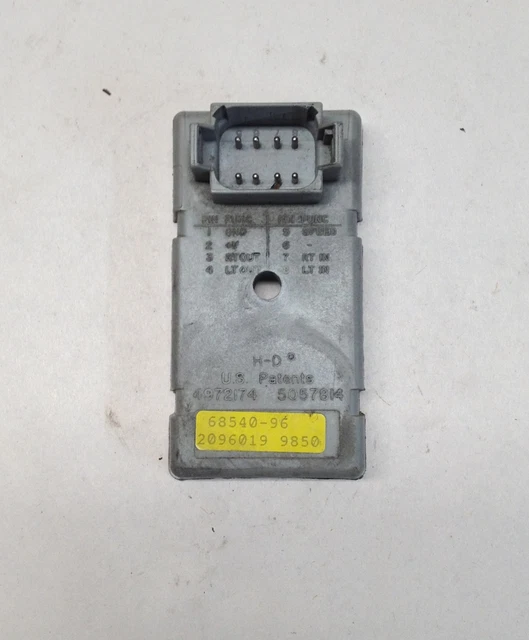 HARLEY DAVIDSON TURNSIGNAL Turn Signal Module 68540-96 Fl Fx 96-00 Xl ...