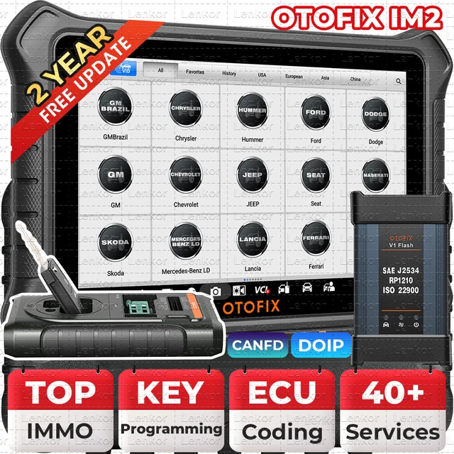 2025 OTOFIX IM2 Profi OBD2 Diagnosegerät IMMO KEY Programming ECU ...