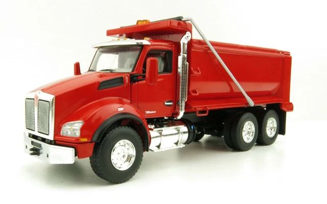 FIRST GEAR 50-3469 Kenworth T880 Dump Truck Viper Red Scale 1:50 £103. ...
