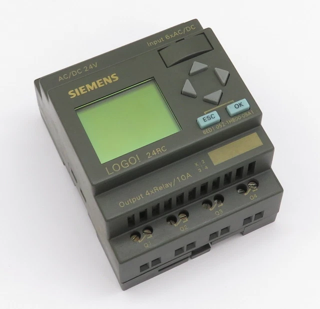 SIEMENS LOGO! 24RC Logikmodul 6ED1052-1HB00-0BA1 Logic Module E-Stand ...