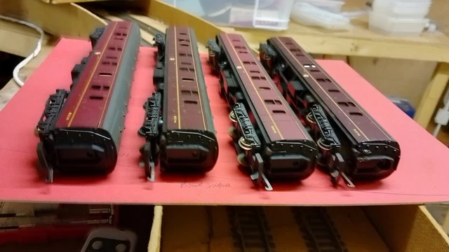 RAKE OF 4 Lima Mk1 Full Brake Coaches - BR Maroon £45.00 - PicClick UK