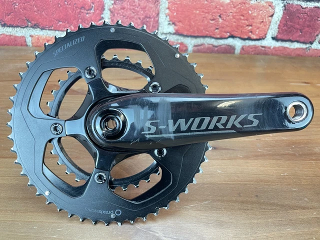 SPECIALIZED S-WORKS CARBON Crankset 172.5mm 50/34T Praxis Speed Road ...