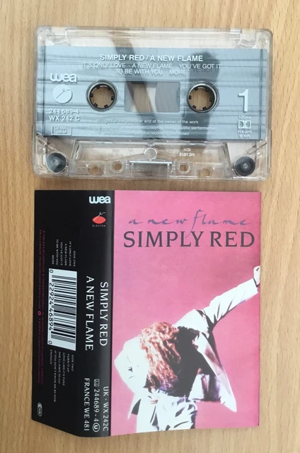 🌟SIMPLY RED🌟CASSETTE ALBUM🌟MICK Hucknall🌟Pop🌟1980S🌟Free Uk🇬🇧Postage🌟 £ ...