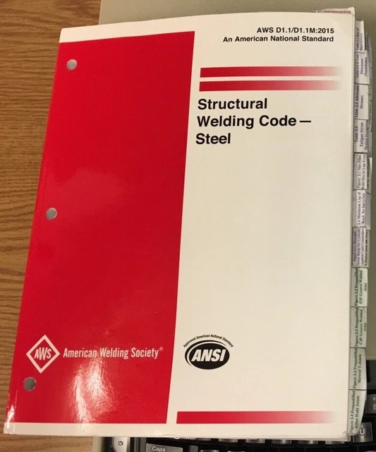 AWS D1.1/D1.1M:2015 STRUCTURAL Welding Code - Steel $249.99 - PicClick
