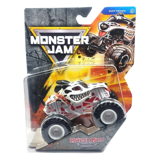 MONSTER JAM 1:64 Series 42 Monster Mutt Dalmatian (Ruff Crowd) NEW £7. ...