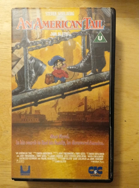 AN AMERICAN TALE PAL VHS 1986 Produced By Steven Spielberg £4.99 ...
