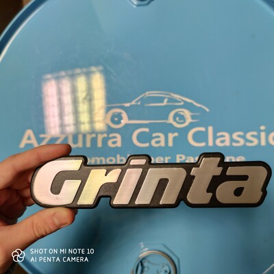 ÉCRIT ORRNEMENT LOGO Original FIAT " Grinta " 93921375 EUR 14,02 ...