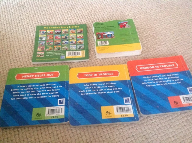 VINTAGE 3 X Thomas & Friends Hard Books egmont 2003-Thomas the tank ...
