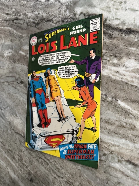 SUPERMAN'S GIRLFRIEND LOIS Lane #82 1968 VF- 👀🔥 $15.28 - PicClick AU