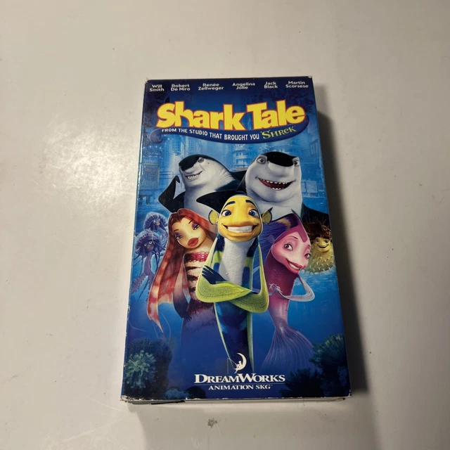 SHARK TALE VHS Video Tape 2005 Late Era Release DreamWorks Will Smith ...