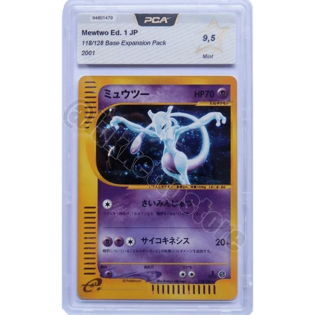 MEWTWO EDITION 1 - 118/128 - PCA 9,5 - Base Expansion Pack - Jap - 2001 ...
