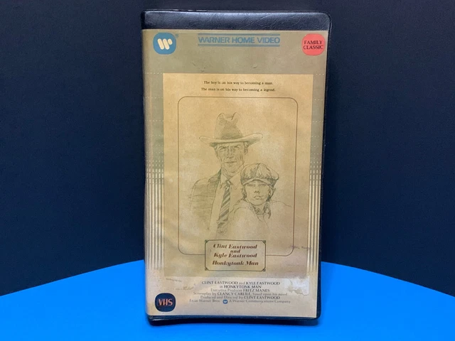 VHS WB CLAMSHELL Westerns Clint Eastwood John Wayne Chisum Train ...