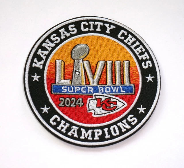 (1) PATCH 2024 Nfl Kansas City Chiefs Super Bowl Lviii Champions #26A ...
