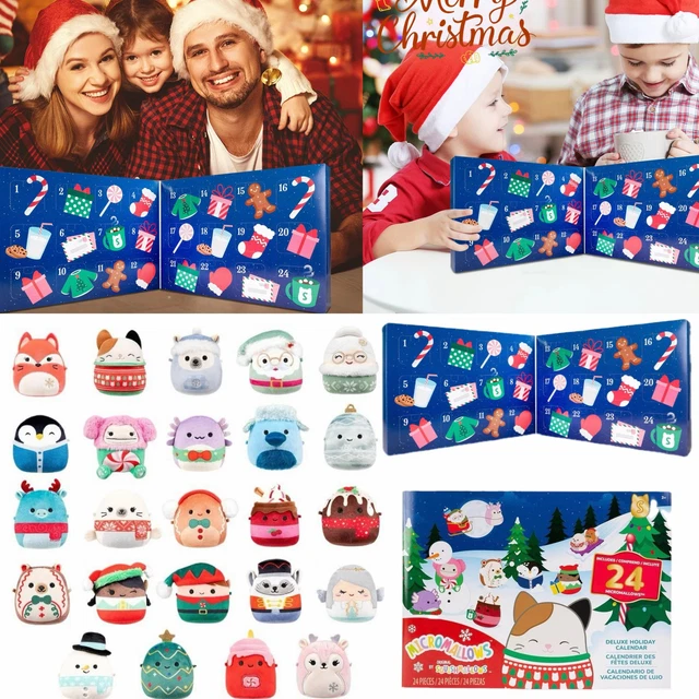 CHRISTMAS 24 MICROMALLOWS Holiday Advent Calendar, 2025 Squishmallows ...