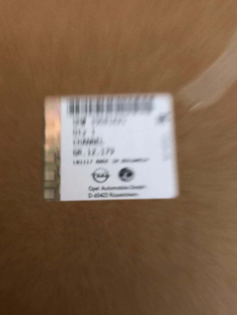 ORIGINAL GM OPEL Astra K seal window guide rear right new £65.51 ...