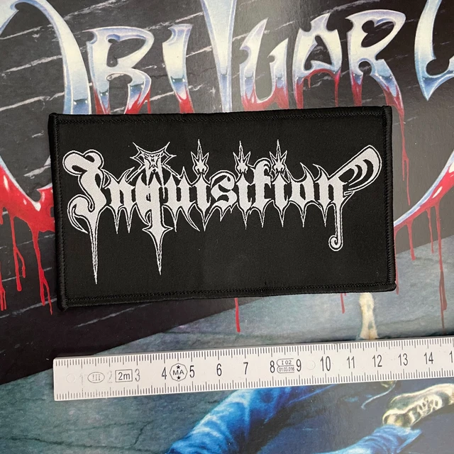 INQUISITION - LOGO Aufnäher | Black & Heavy Metal Sammlung, Battle Jacket EUR 8,99 - PicClick IT