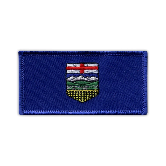 FLAG OF ALBERTA Patch/Badge Embroidered EUR 6,01 - PicClick FR