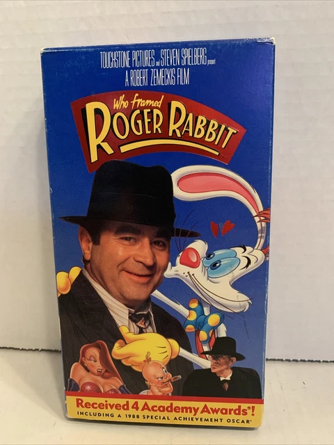 WHO FRAMED ROGER Rabbit 1989 VHS Video Scotch VCR Tape 1987 Side UPC ...