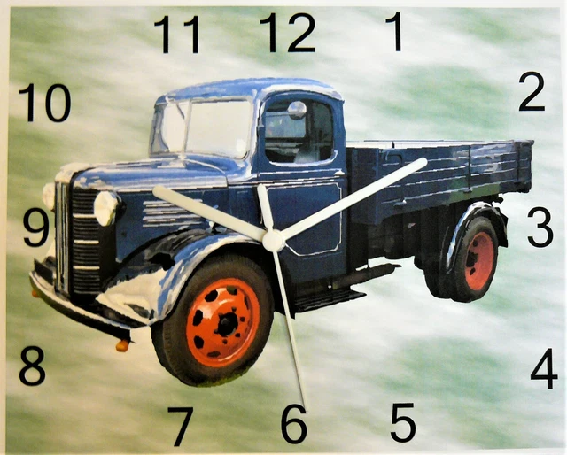 AUSTIN K2 TRUCK wall hanging clock classic austin lorry truck £14.29 ...