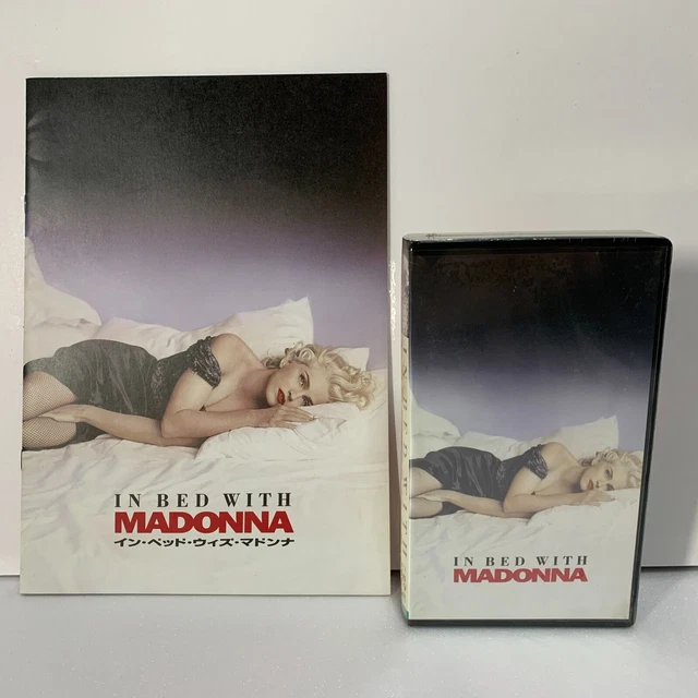 IN BED WITH Madonna 1991 Japan Movie VHS & Brochure Pamphlet Set Brand New £50.04 - PicClick UK