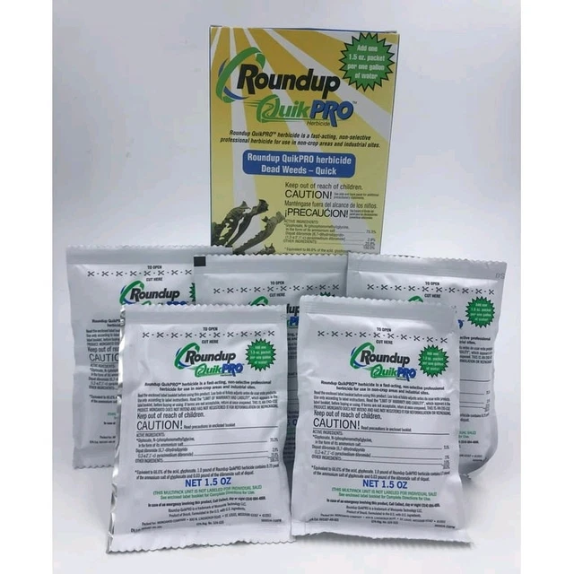ROUNDUP DÉSHERBANT PROFESSIONNEL Roundup Quikpro Herbicide Quick Pro Monsento EUR 49,90 ...