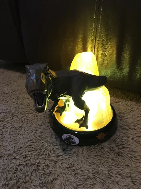 JURASSIC WORLD RAPTOR Kingdom T-Rex Dinosaur Night Light E1 £7.66 ...