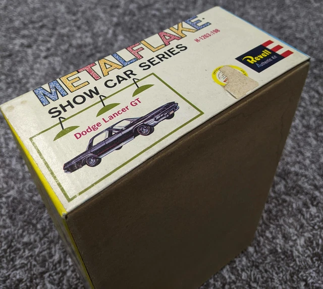 VTG EMPTY BOX Revell METAL FLAKE Dodge Lancer GT Show Car Series Model ...
