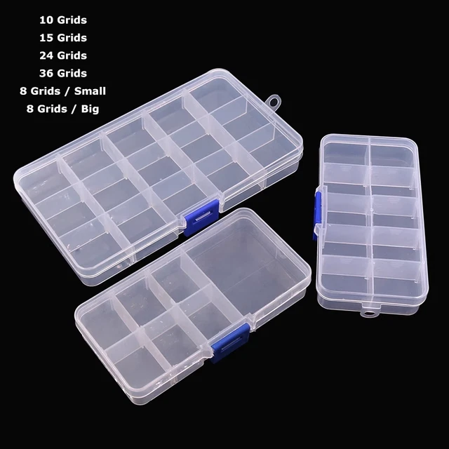 COMPARTMENT SMALL PARTS Organizer Tool Box for Hardware Crafts Bolts ...