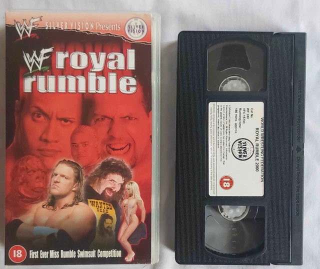 WWF ROYAL RUMBLE 2000 VHS Video - Tested! - WWE WCW ECW AEW £11.00 ...