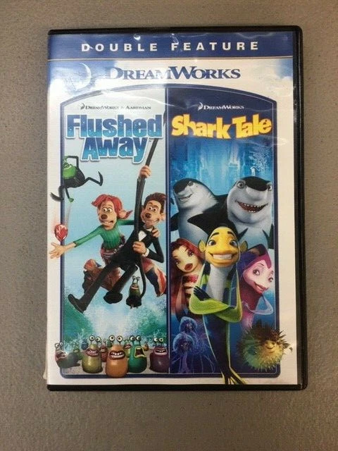 DREAMWORKS DOUBLE FEATURE: Flushed Away/Shark Tale (DVD) £5.69 ...