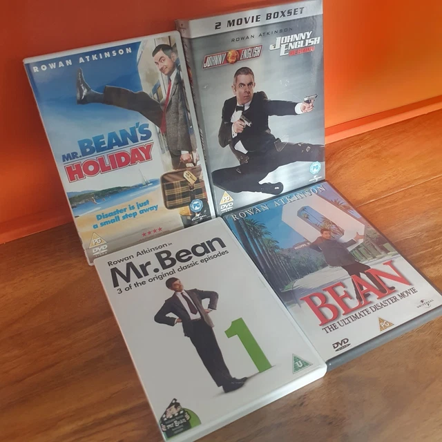 MR. BEAN JONNY English Rowan Atkinson DVD job lot bundle x4 £2.50 ...